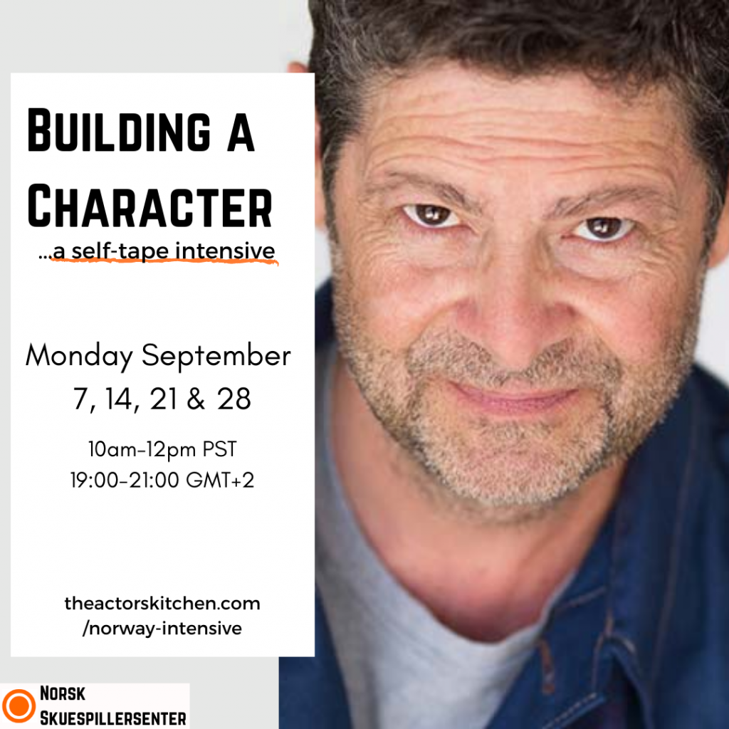Norsk Skuespillersenter Building a Character | Kirk Baltz
