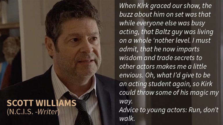 Kirk Baltz | Acting Classes in Los Angeles, Acting Coach